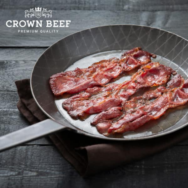 Beef Bacon geschnitten oder gewürfelt, HALAL – Polfood GmbH