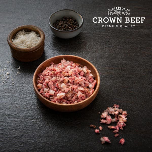 Beef Bacon gewürfelt, HALAL – Rinderbacon von Polfood GmbH